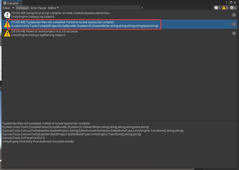 Failed To Build Project With Babylon Unity Toolkit Questions Babylon Js