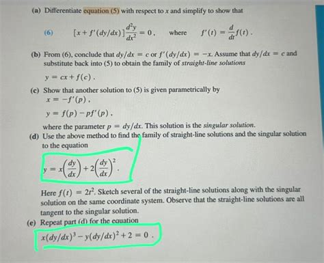 Solved Please Solve Part E And Explain How Did We Solve It Chegg Com