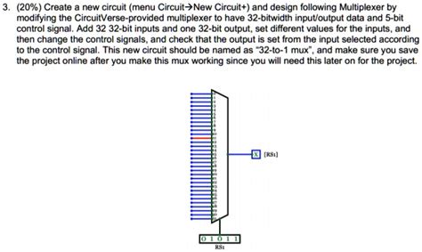 Solved 20 Create A New Circuit Menu Circuit New Circuit And