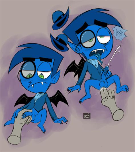 Rule 34 Anal Anal Fingering Anti Cosmo Anti Fairy Anus Bat Wings Big Head Blue Body Bodily