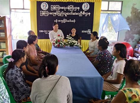 အမာမြို့၊ လူထုအခြေပြုဗဟိုဌာနတွင် ပန်းအလှပြင်နည်း သင်တန်းအခမဲ့ဖွင့်လှစ