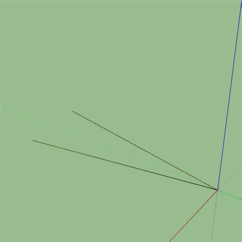 How To Rotate The Axis Of An Object To Align With The Projection Directions SketchUp