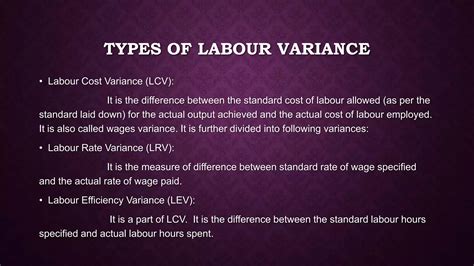 Labour Variance Analysis Pptx