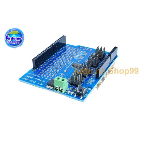 Channel Bit PWM Servo Shield Way Servo Drive Module Shopee Thailand