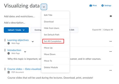Completion Tracking Teaching And Learning Support