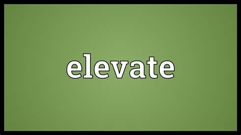 Elevate Meaning Unveils The Revolutionary Fxt A Full