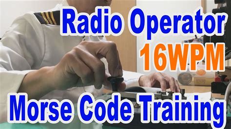 【morse practice】thisi is straight key s morse code practice video