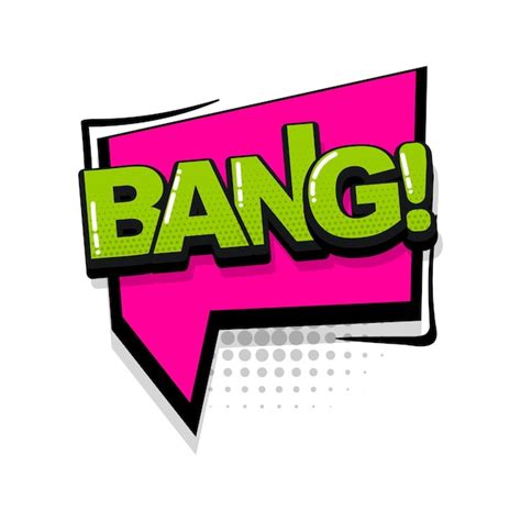 Premium Vector | Comic text boom bomb on speech bubble cartoon pop art style
