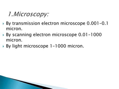 Particle Size Determination PPTX Chemistry Science