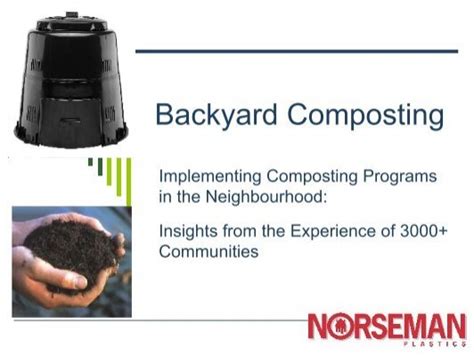 Implementing Composting Programs In The Neighbourhood