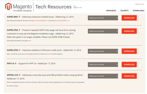 patches magento 1 end of life where can i download magento 1 5 1