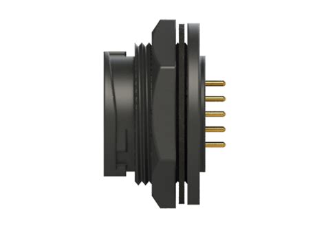 방수 Ip66 ~ 68 D 사이즈대형 18핀 수형 패널 실장 커넥터 Cdd L118cpr Holin