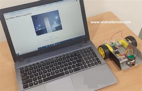 Web Controlled Robot With Camera Using ESP