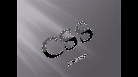 Css Tutorial Css Basics Tut 2 Youtube