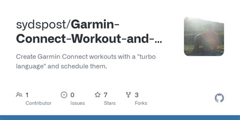 Garmin Connect Workout And Schedule Creator Workouts Py At Main