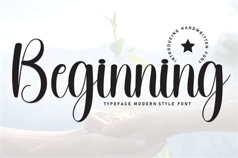 Beginning Font by william jhordy · Creative Fabrica