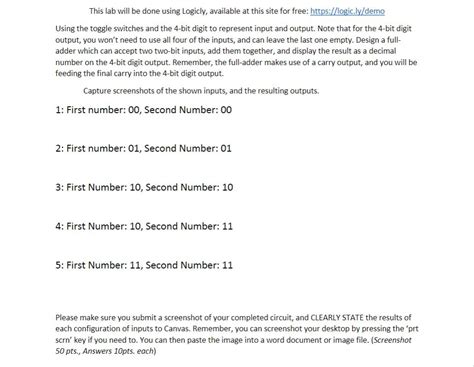 Solved This Lab Will Be Done Using Logicly Available At