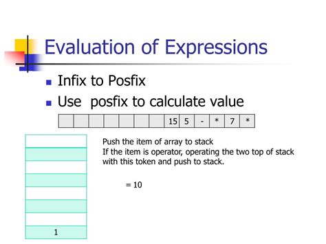 PPT Evaluation Of Expressions PowerPoint Presentation Free Download ID 5031451