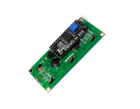 display lcd backlight azul 16x2 c i2c bandp electrónica venta de