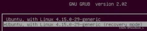 【ubuntu】磁盘 系统空间占满导致黑屏死机无法开机的解决办法 unbuntu内存满了打不开 csdn博客