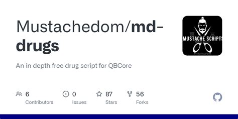 Md Drugs Shared Config Lua At Main Mustachedom Md Drugs GitHub