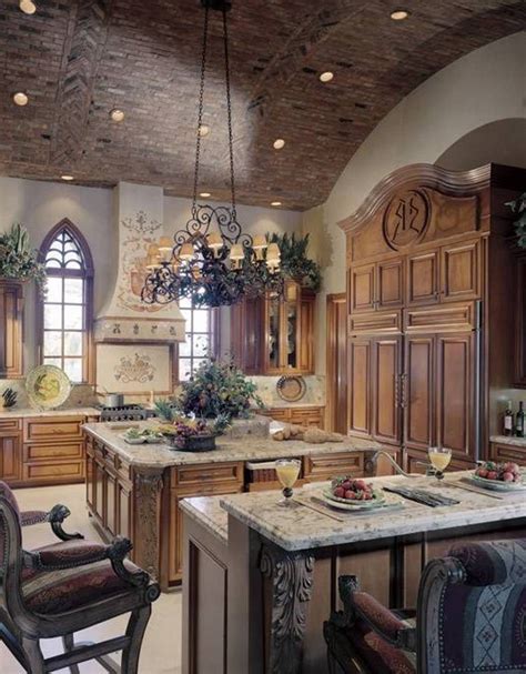 Tuscan Luxury Kitchen Island