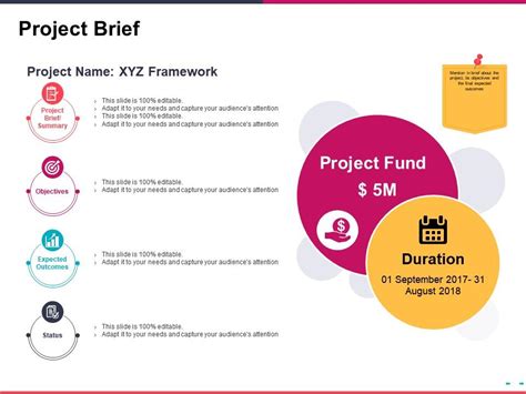 project brief ppt background graphics presentation powerpoint images