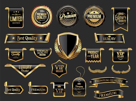 Elite Label Vector Art Icons And Graphics For Free Download