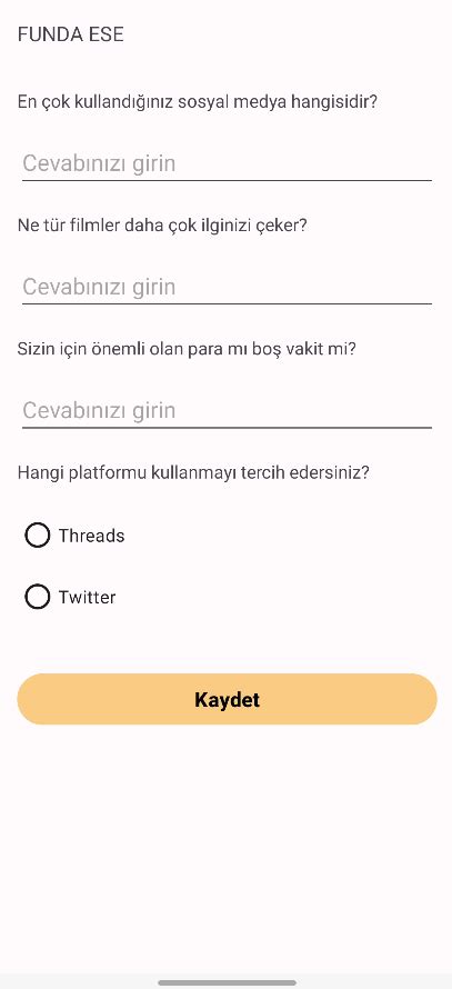 GitHub Fundaese SurveyApp In This Application Personal Information Is Taken Then A Survey