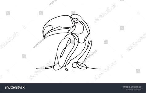 Continuous One Single Minimal Line Drawing Stock Vector Royalty Free 2578801429 Shutterstock