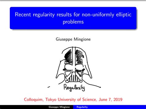 Pdf Recent Regularity Results For Non Uniformly Elliptic Problems