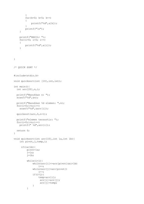c program sorting bubble pdf