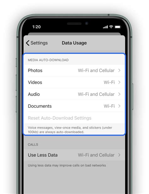 Data Usage Options Wi Fi Cellular Signal Support
