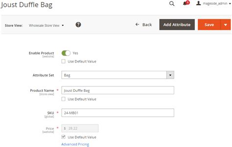 How To Change Prices In Magento 2 Multistore