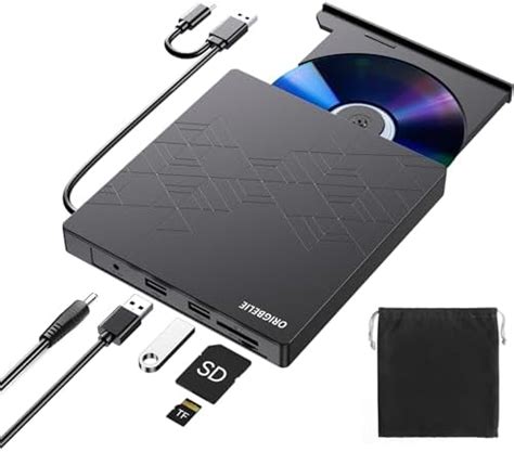 Gotega External Dvd Drive Usb Portable Cd Dvd Rw Drive Dvd Player For Laptop Cd Rom