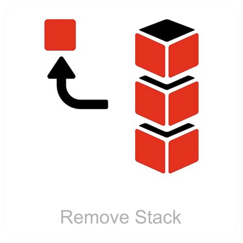 Premium Vector Remove Stack