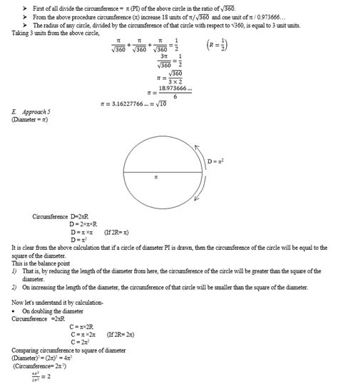 The Exact Measurement Of Pi The Exact Measurement Of Pi