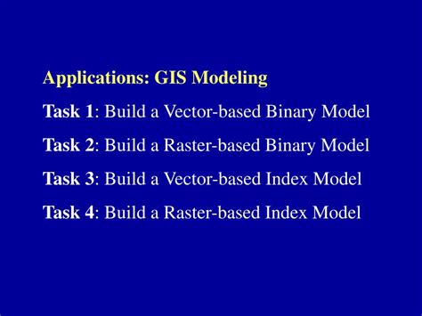 ppt topic 7 gis models and modeling powerpoint presentation free