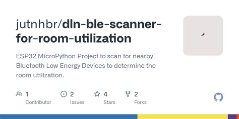 Github Jutnhbrdln Ble Scanner For Room Utilization Esp32 Micropython Project To Scan For