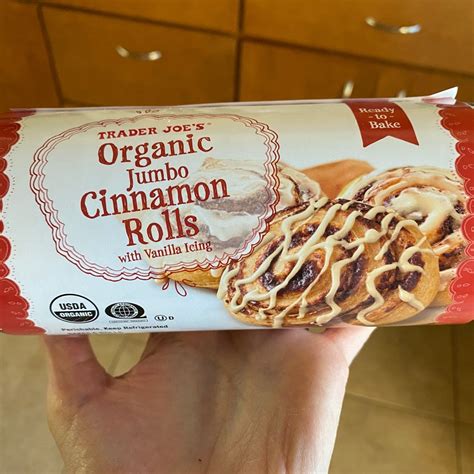 trader joe s organic jumbo cinnamon rolls reviews abillion