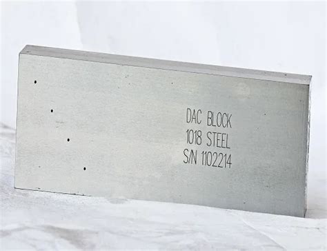 Small Dimension Test Block Dac Calibration Block Ndt Gauge Block Buy
