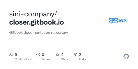 Github Sini Company Gitbook Documentation Repository