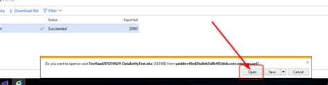 Ax D365fo Export A Data Entity Ax Dynamics 365 For Finance And