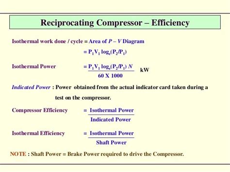 Reciprocating Compressor Capacity Calculation Calcullator Gwx