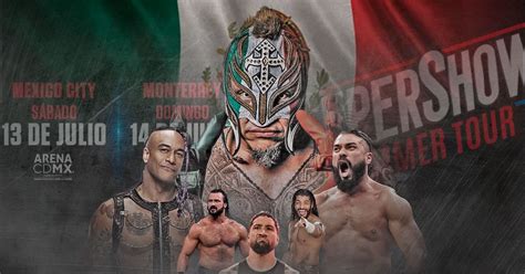 Wwe Supershow 2024 Conoce La Cartelera Oficial Para Cdmx Y Monterrey