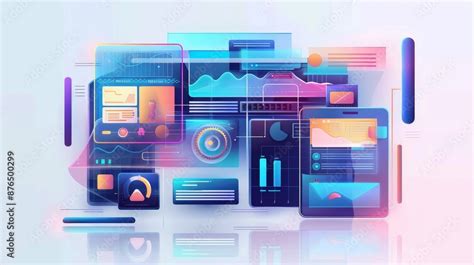 Ui And Ux Design Abstract Concept Vector Illustration Mobile App Ui Design Website Ux User