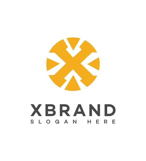 X 글자 로고 아이콘 브랜드 정체성 기호 기호 템플릿 프리미엄 벡터