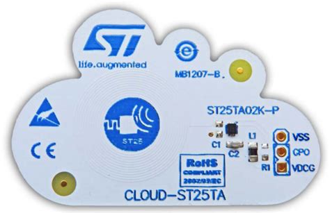 Stmicro Introduces 5 Cloud St25ta Nfc Evaluation Board Cnx Software