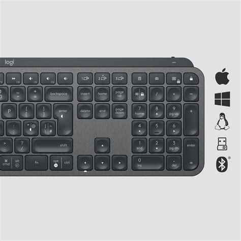 Logitech 920-009415 | Logitech MX Keys Advanced Wireless Illuminated ...