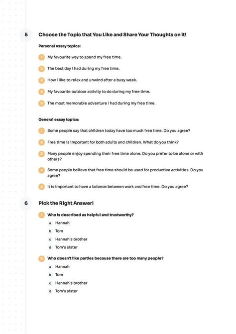 Робочий зошит з англійської мови до підручника Англійська мова 6 клас